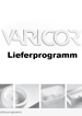 Varicor® Mineralwerkstoff | Montageanleitungen, Prospekte und ...